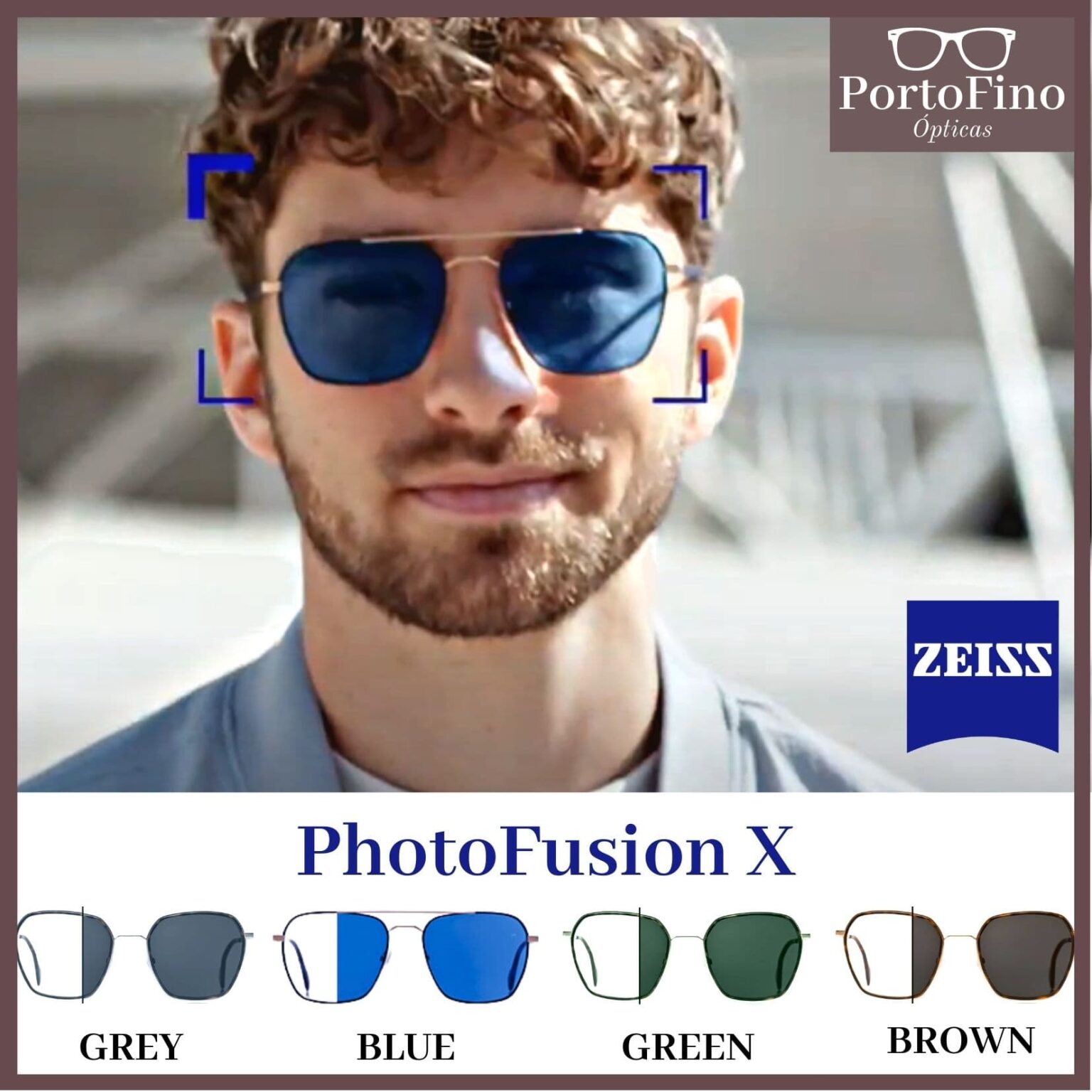 ZEISS ClearView Photofusion X BlueGuard UV – PORTOFINO VISION EXPERT