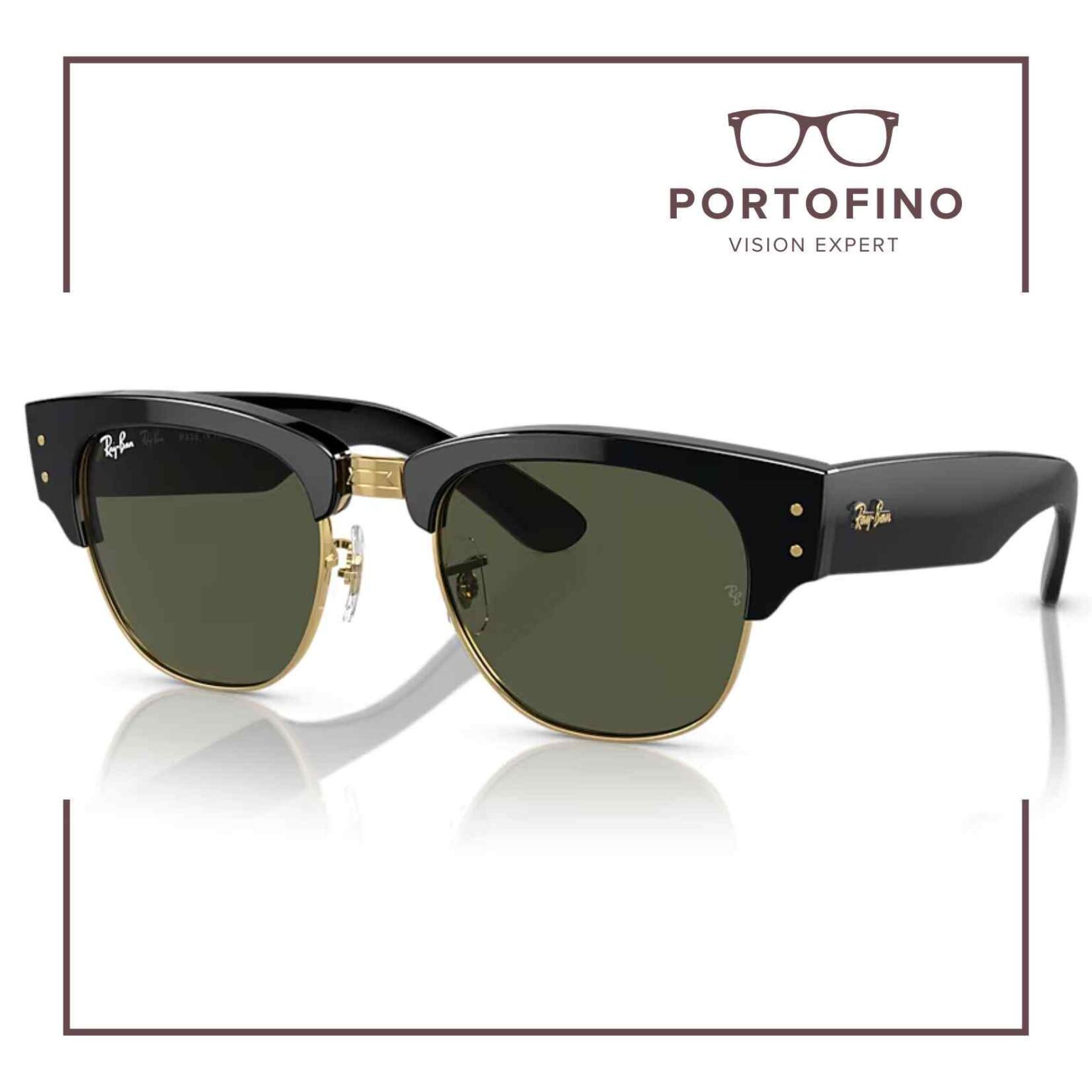 RAY BAN RB0316S MEGA CLUBMASTER – PORTOFINO VISION EXPERT